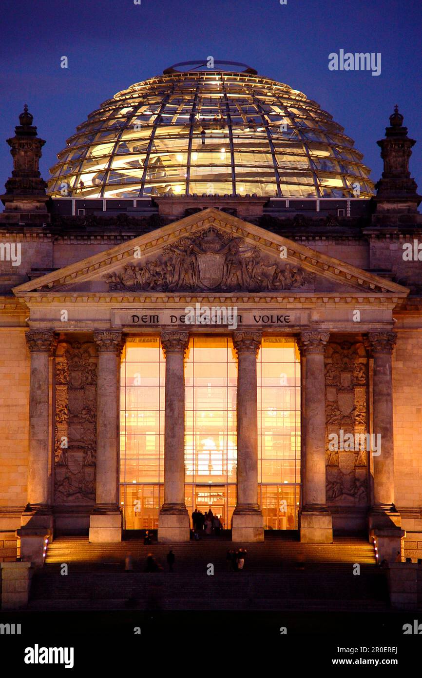 Berliner reichstag, Reichstag of Berlin, Germany Stock Photo - Alamy