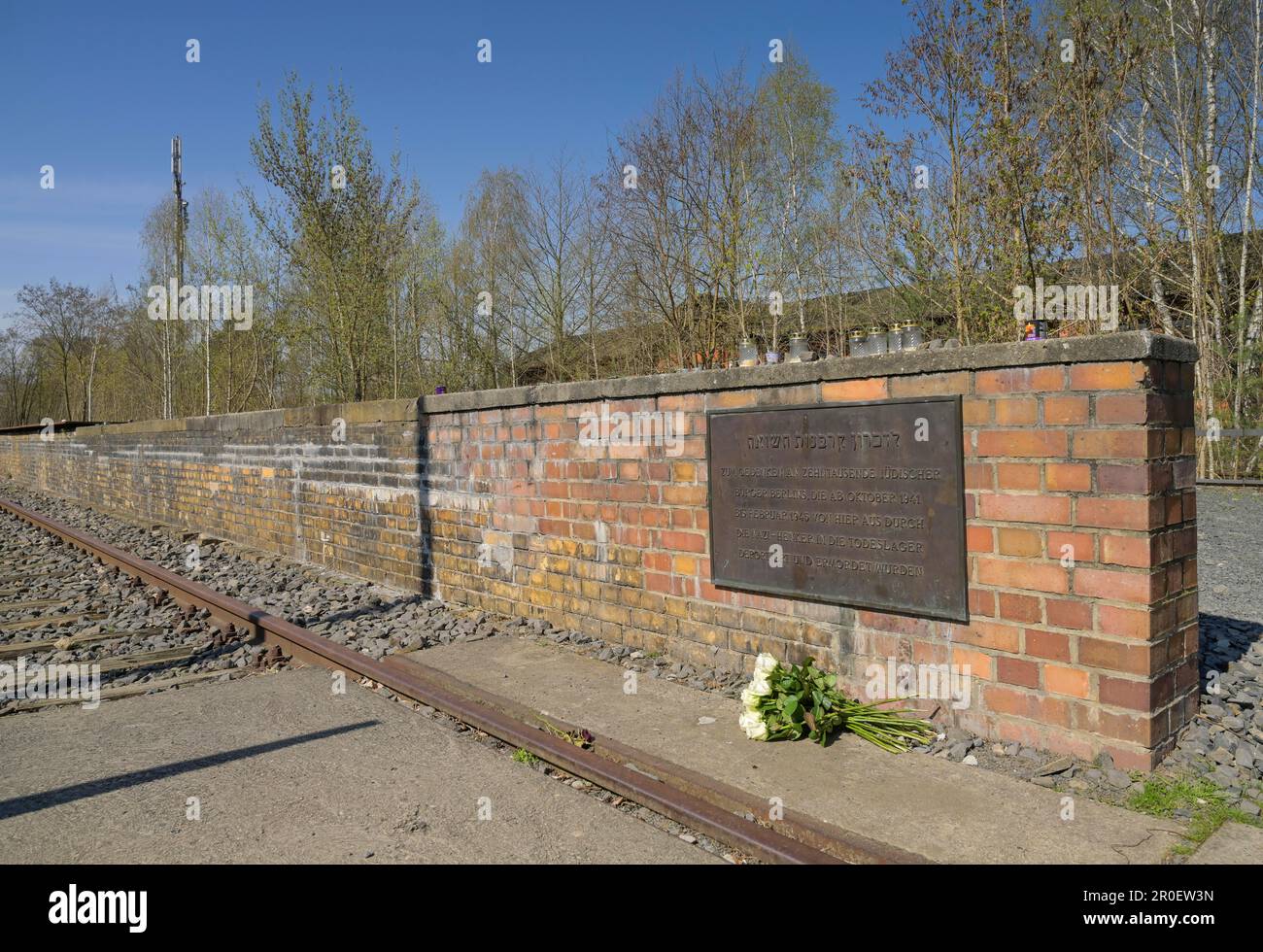 Track 17 Memorial, Remembrance of the Deportation of Jews, Grunewald ...