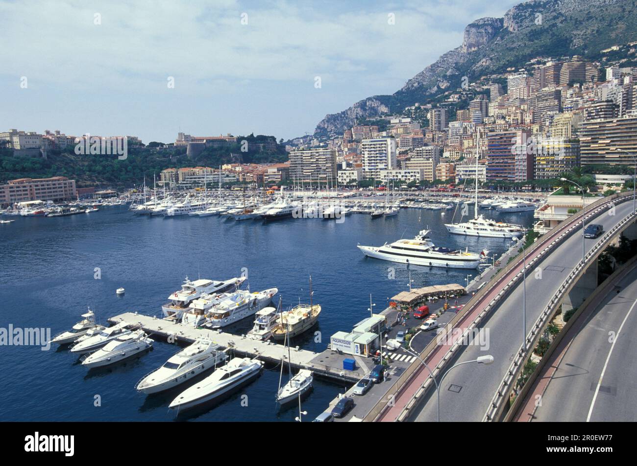 harbour of Monaco, Monaco, Monte Carlo, Monaco Stock Photo - Alamy