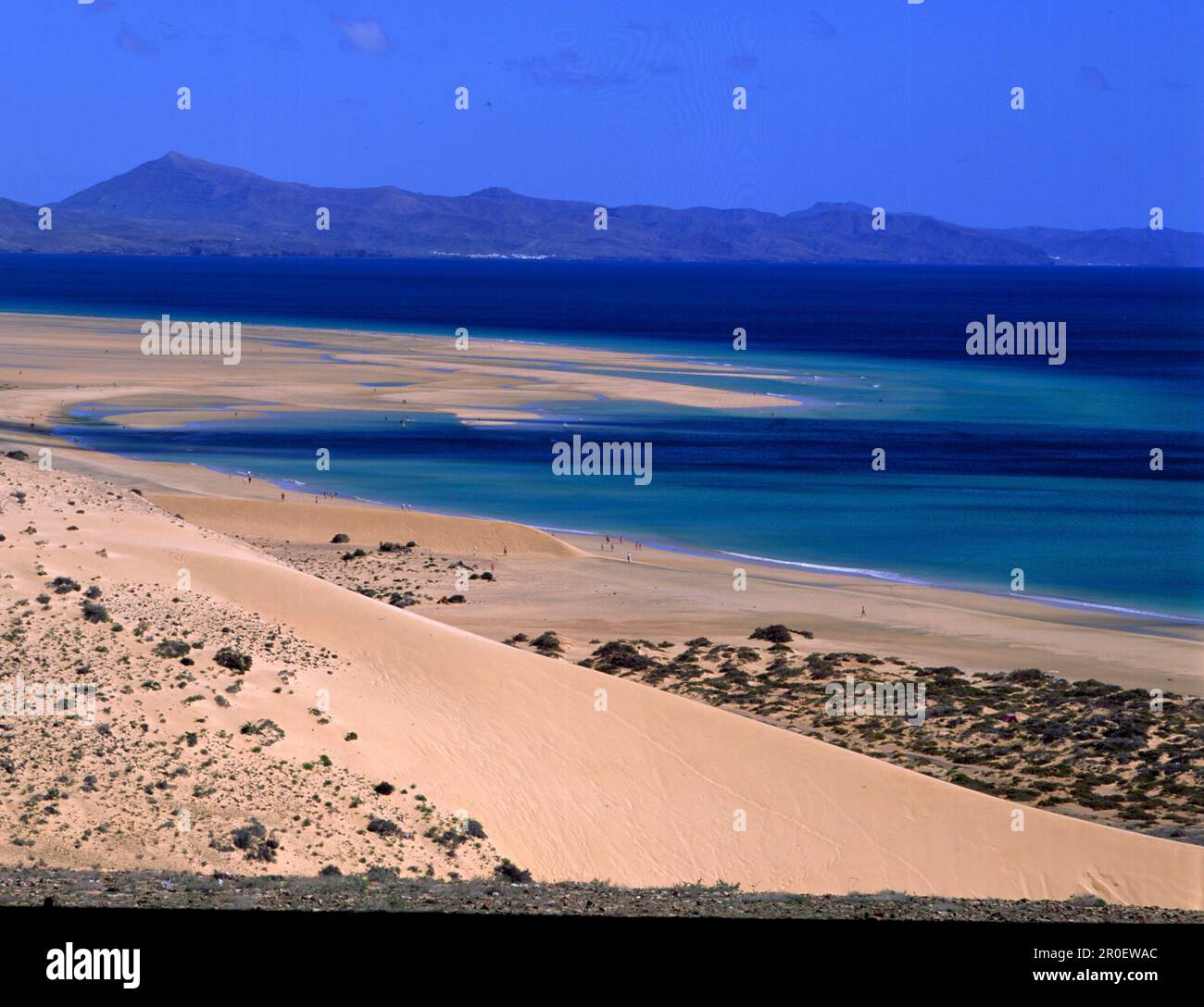 Playa de Satovento de Jandía, Halbinsel Jandía, Fuerteventura ...