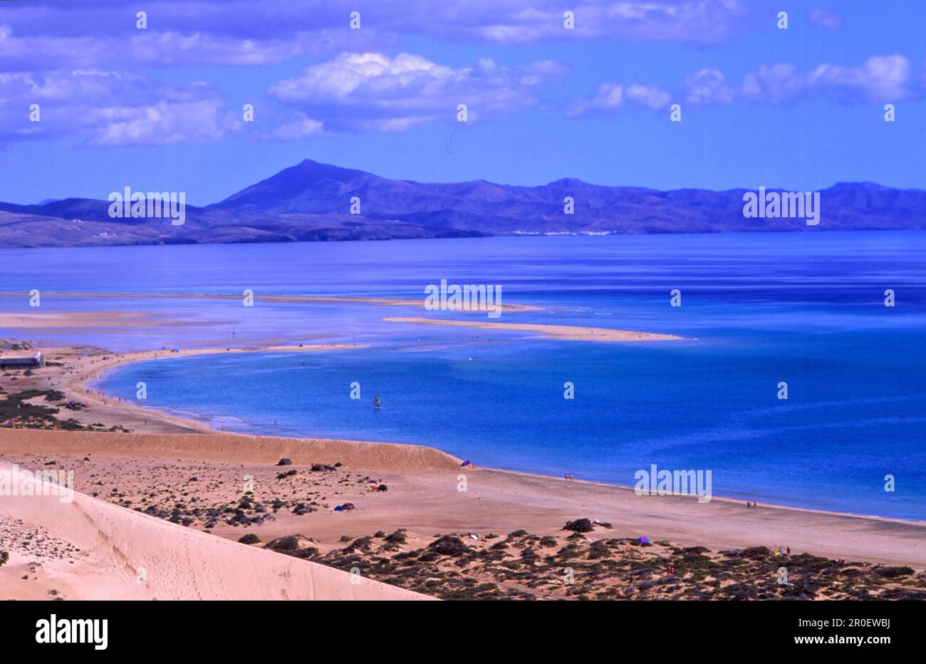Playa de Satovento de Jandía, Halbinsel Jandía, Fuerteventura ...