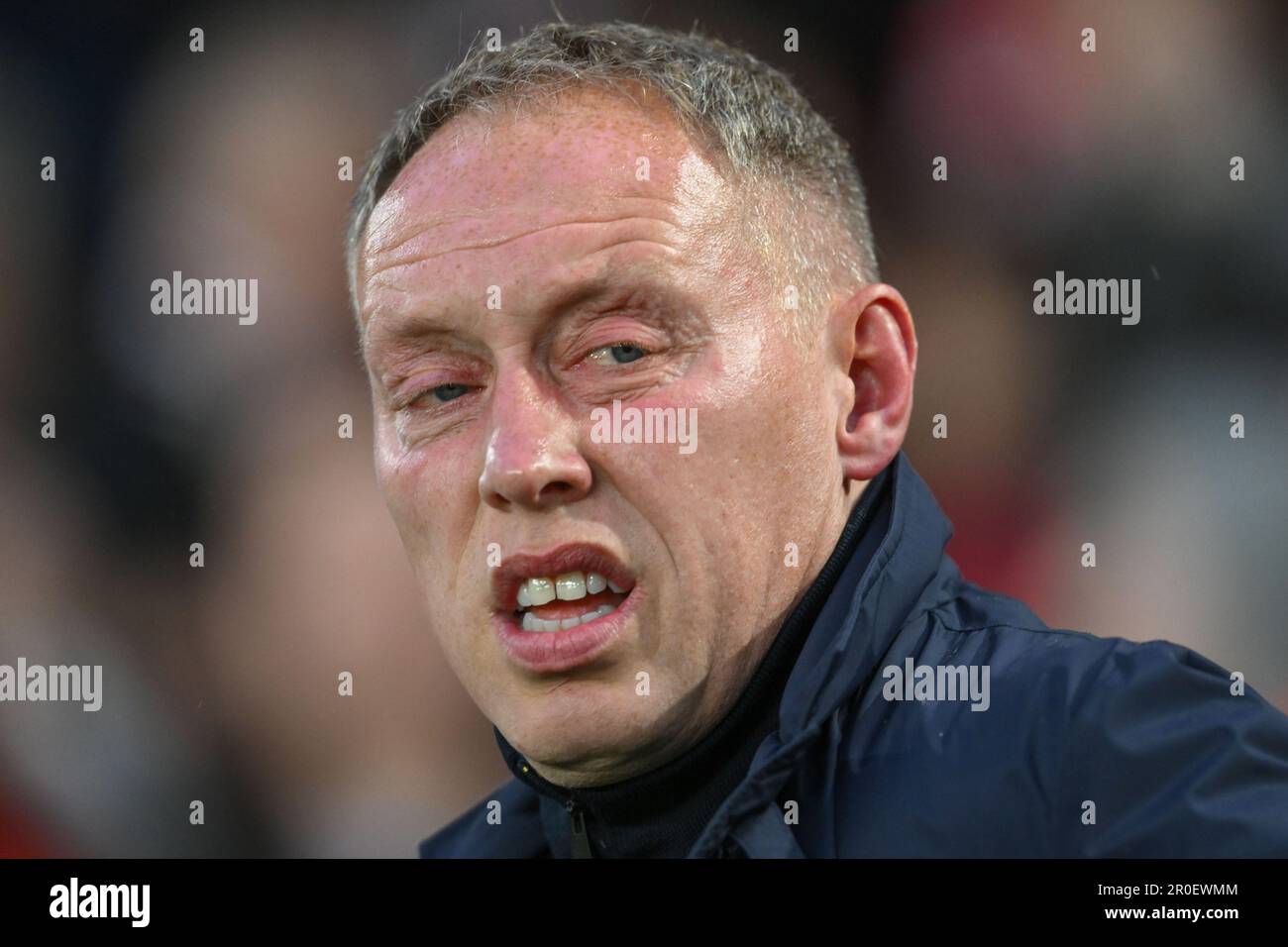 Steve Cooper Manager of Nottingham Forest during the Premier League ...