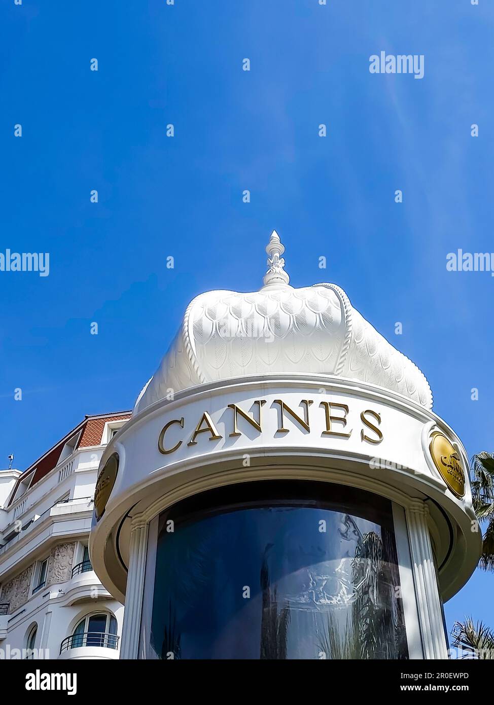 A signboard with the words 'Cannes' in France Stock Photo - Alamy