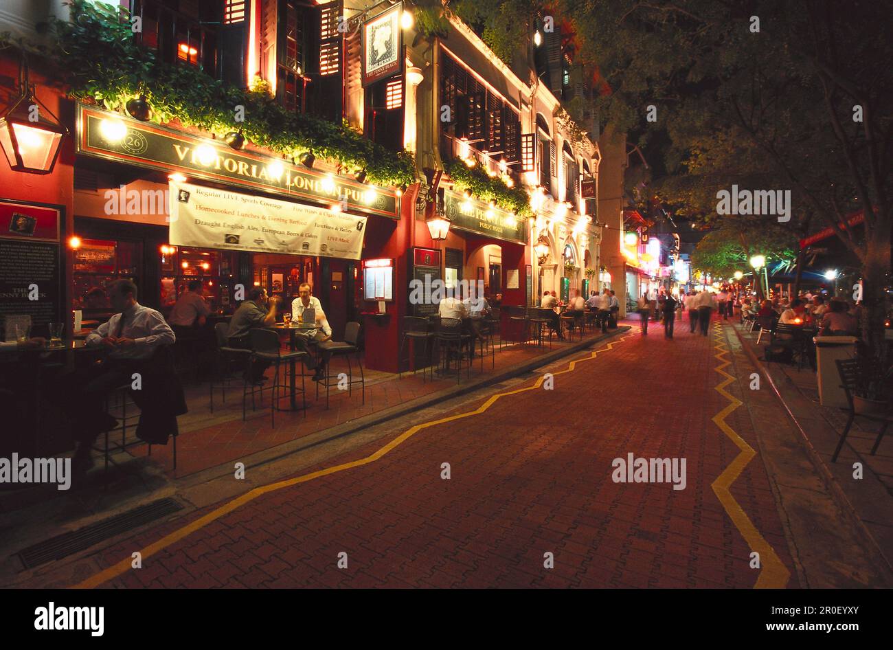 Boat Quay, Restaurants and Bars, Singapore River Singapore, Asia Stock ...