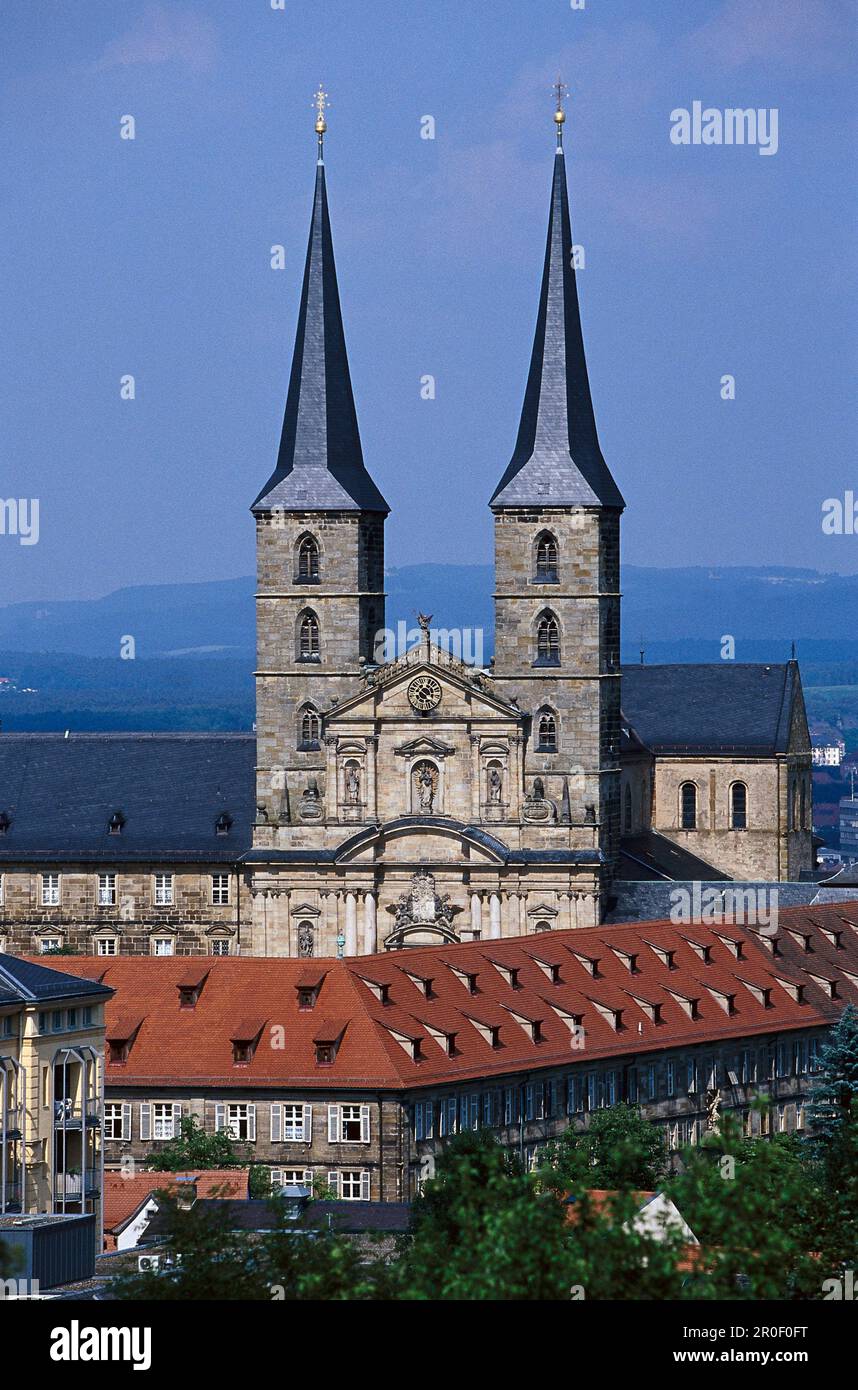 Michals Chuch and Monastery, Bamberg, Franconia Bavaria, Germany Stock ...