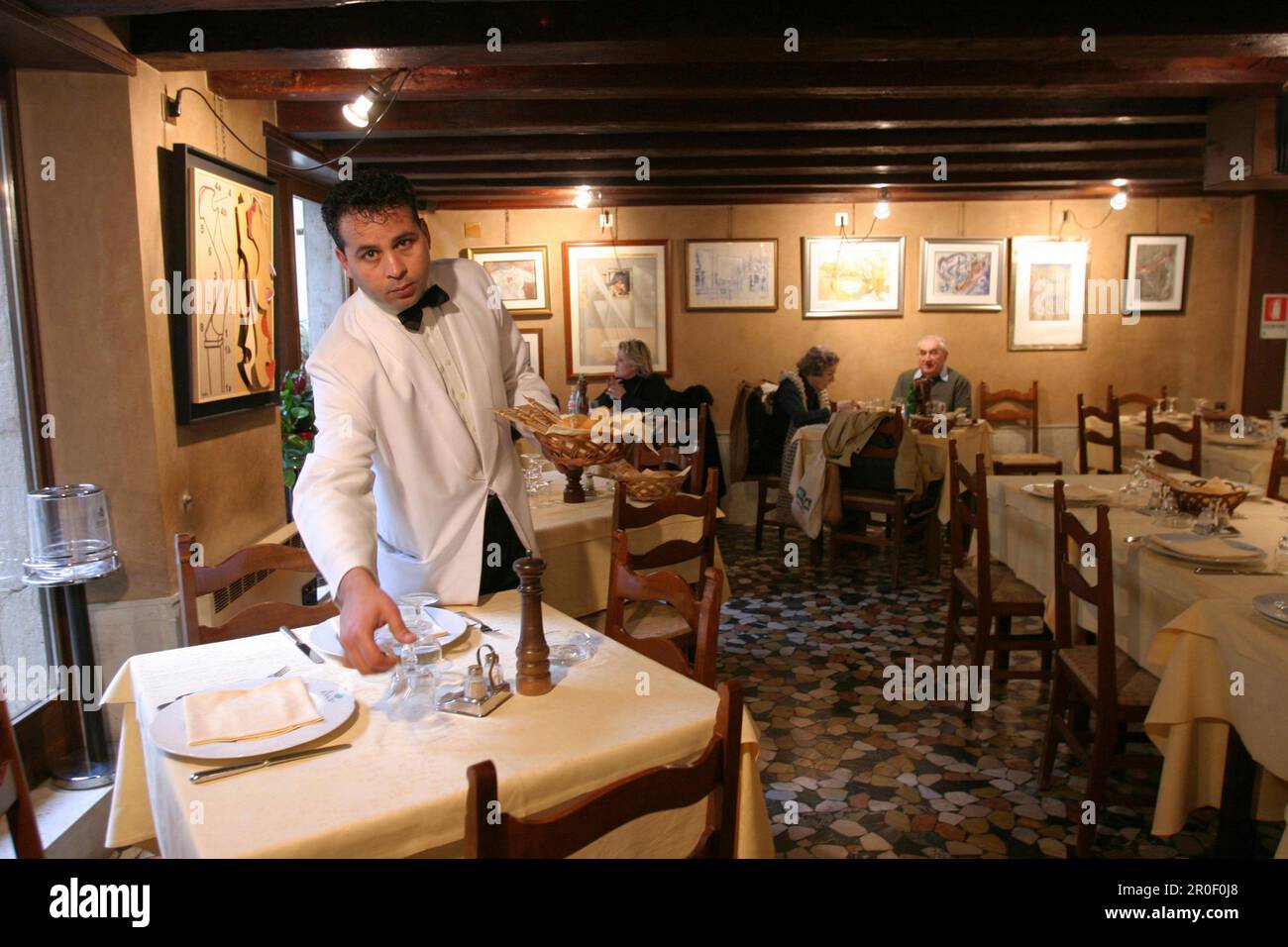 Trattoria da Ignazio, San Polo Venice, Italy Stock Photo - Alamy