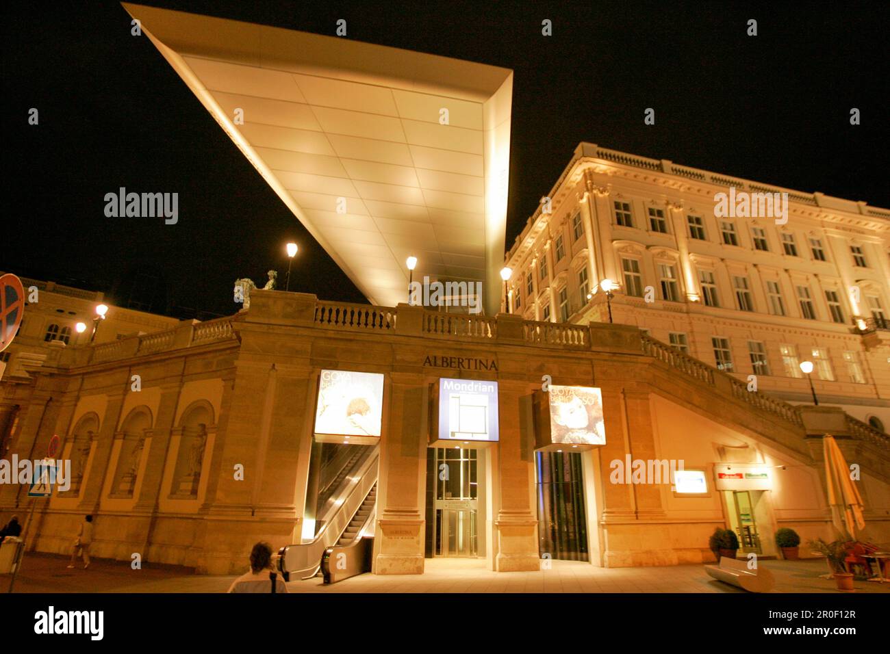 Albertina museum stairs hi-res stock photography and images - Alamy