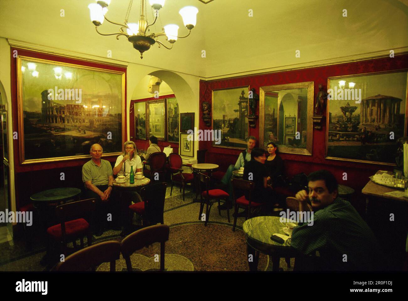 Roma cafe greco hi-res stock photography and images - Alamy