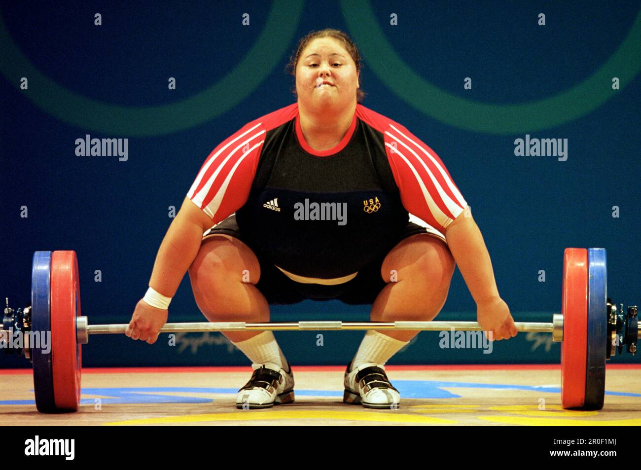 Gewichtheben, Olympiade Sydney 2000 Stock Photo - Alamy