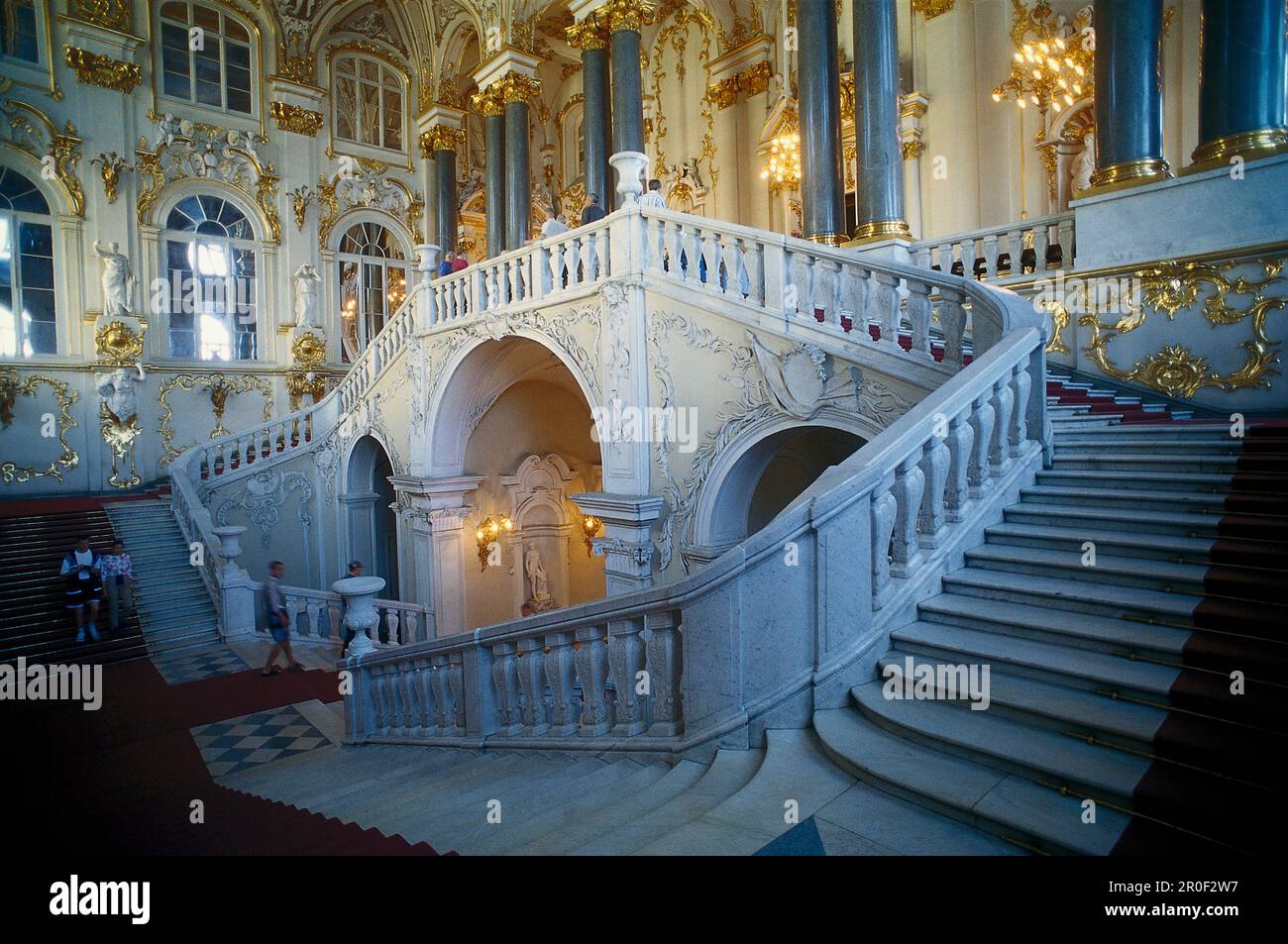 Stairs, Eremitage , St. Petersburg Russia Stock Photo - Alamy
