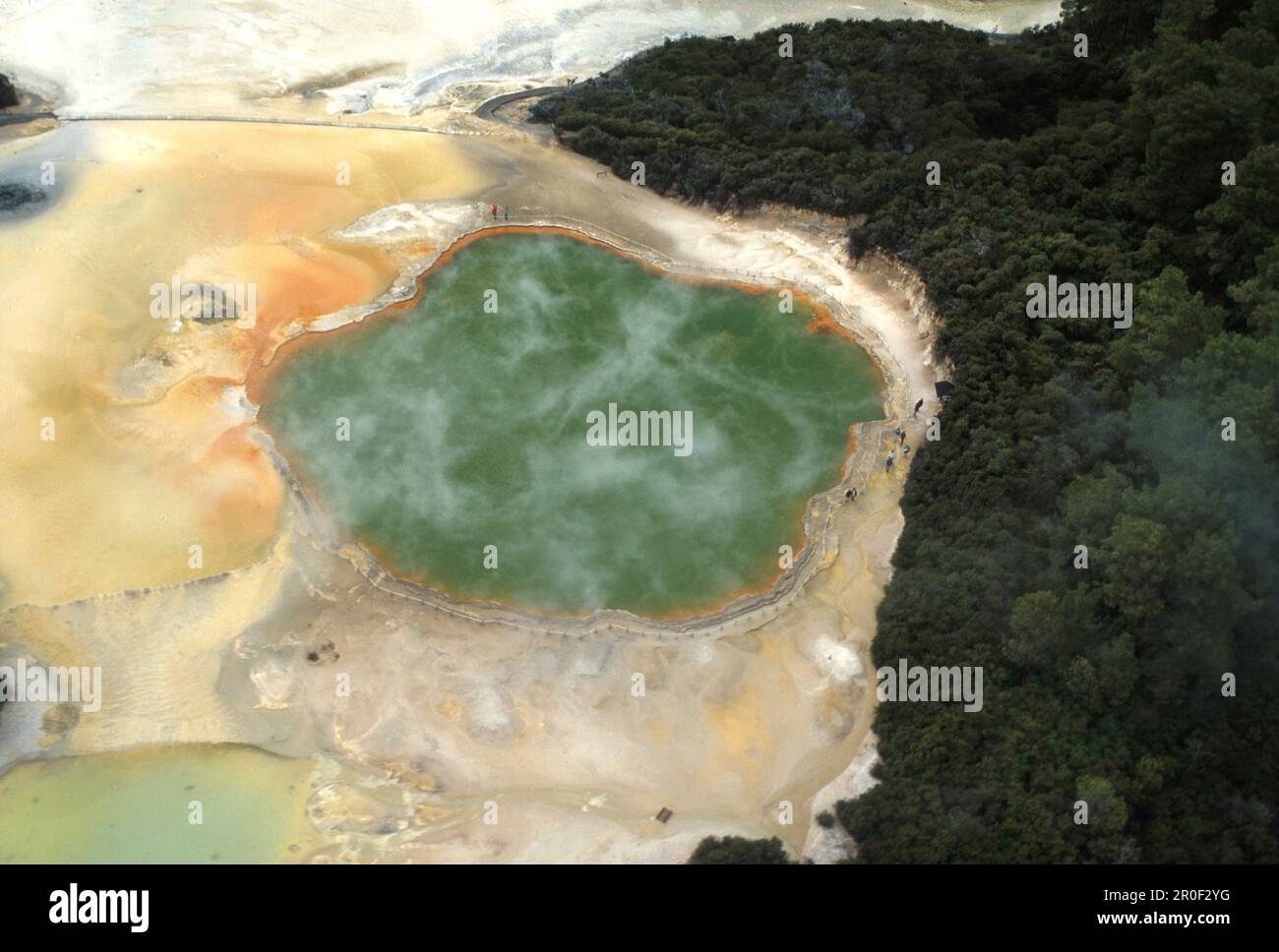 Champagne Pool, Sinter Terraces, Waiotapu Thermal Park, Rotorua, North ...