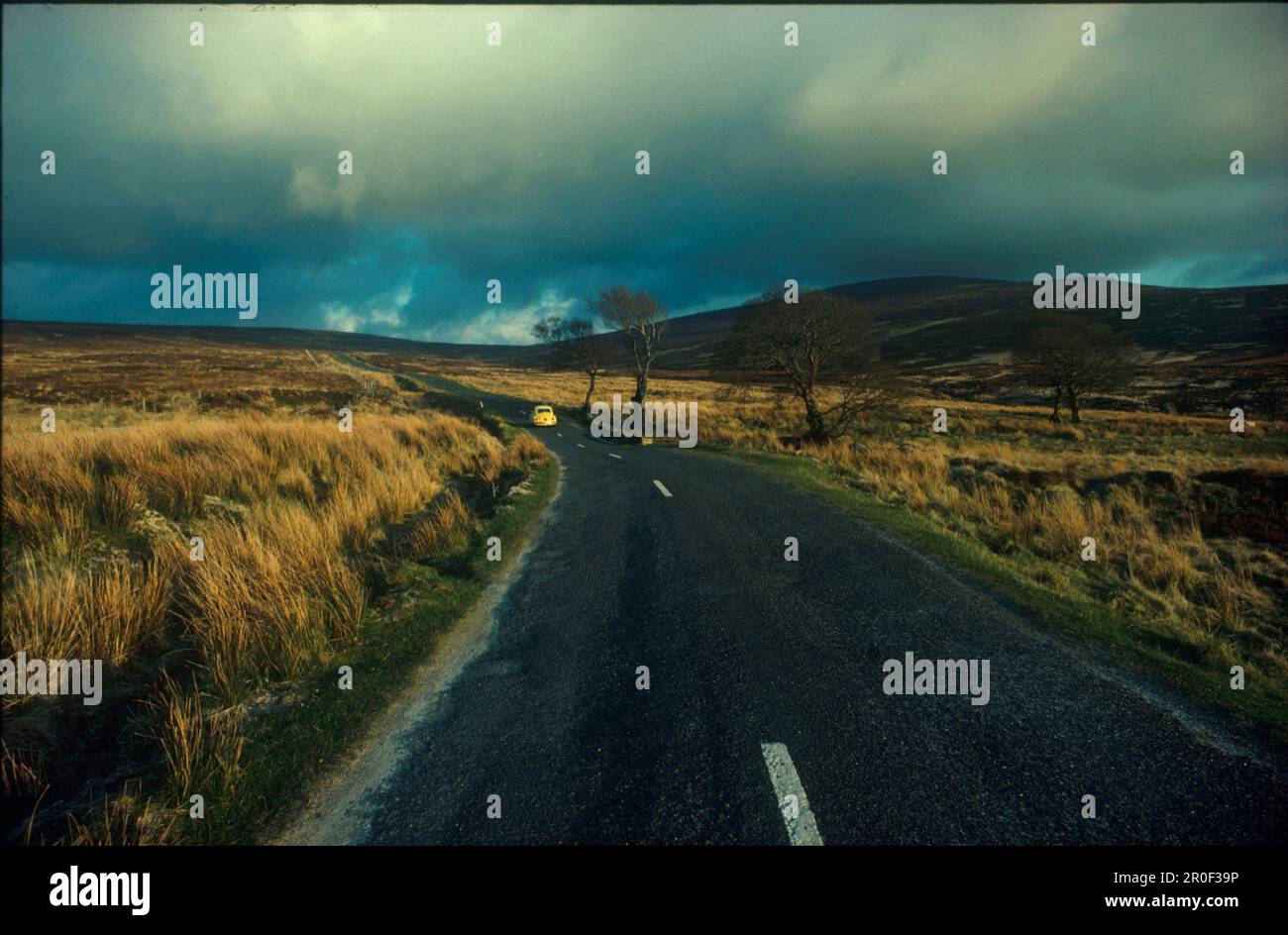 Strasse zur Sally Gap, Wicklow Mountains Irland Stock Photo - Alamy