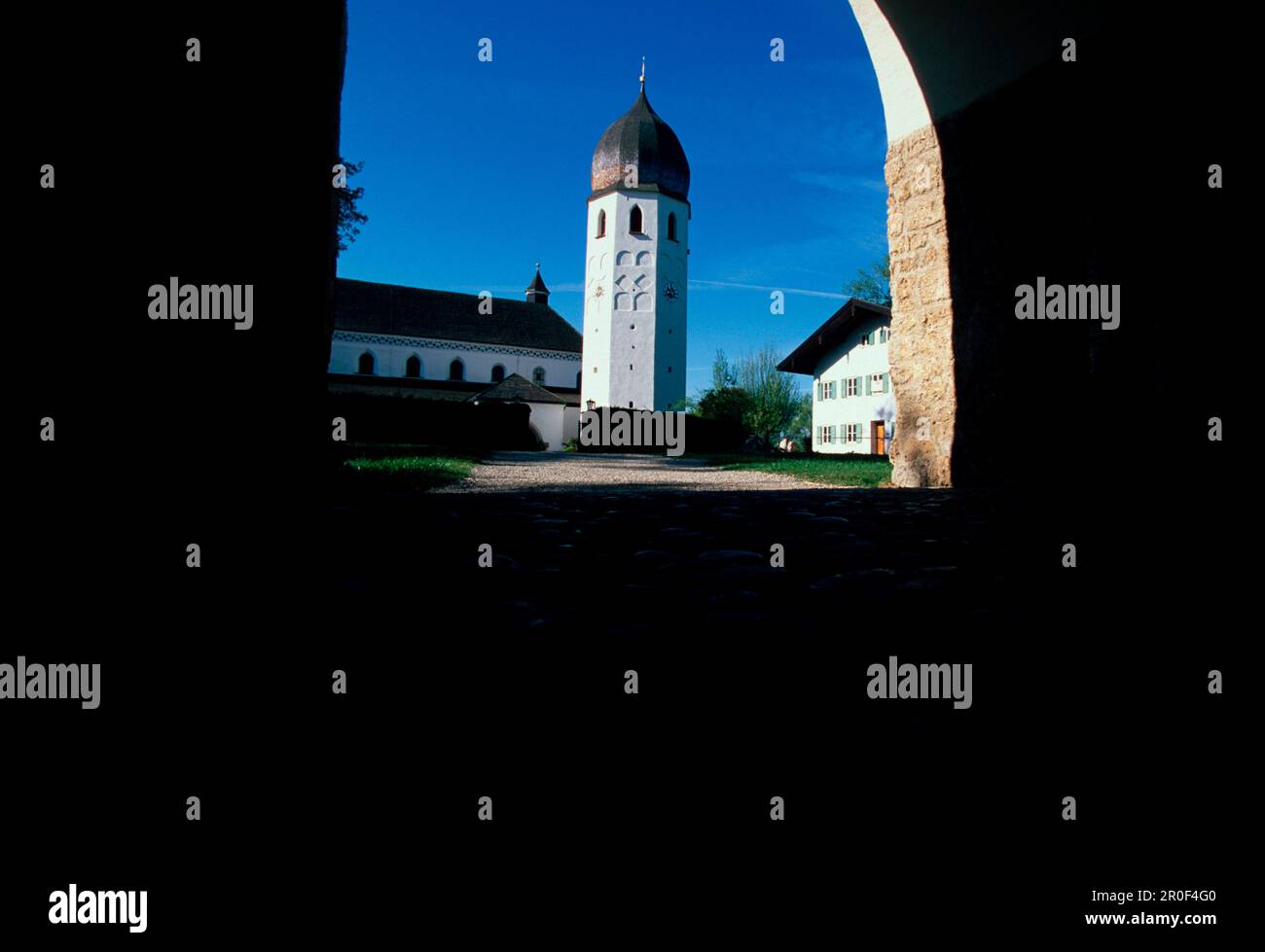 Bavaria chiemsee fraueninsel art hi-res stock photography and images ...