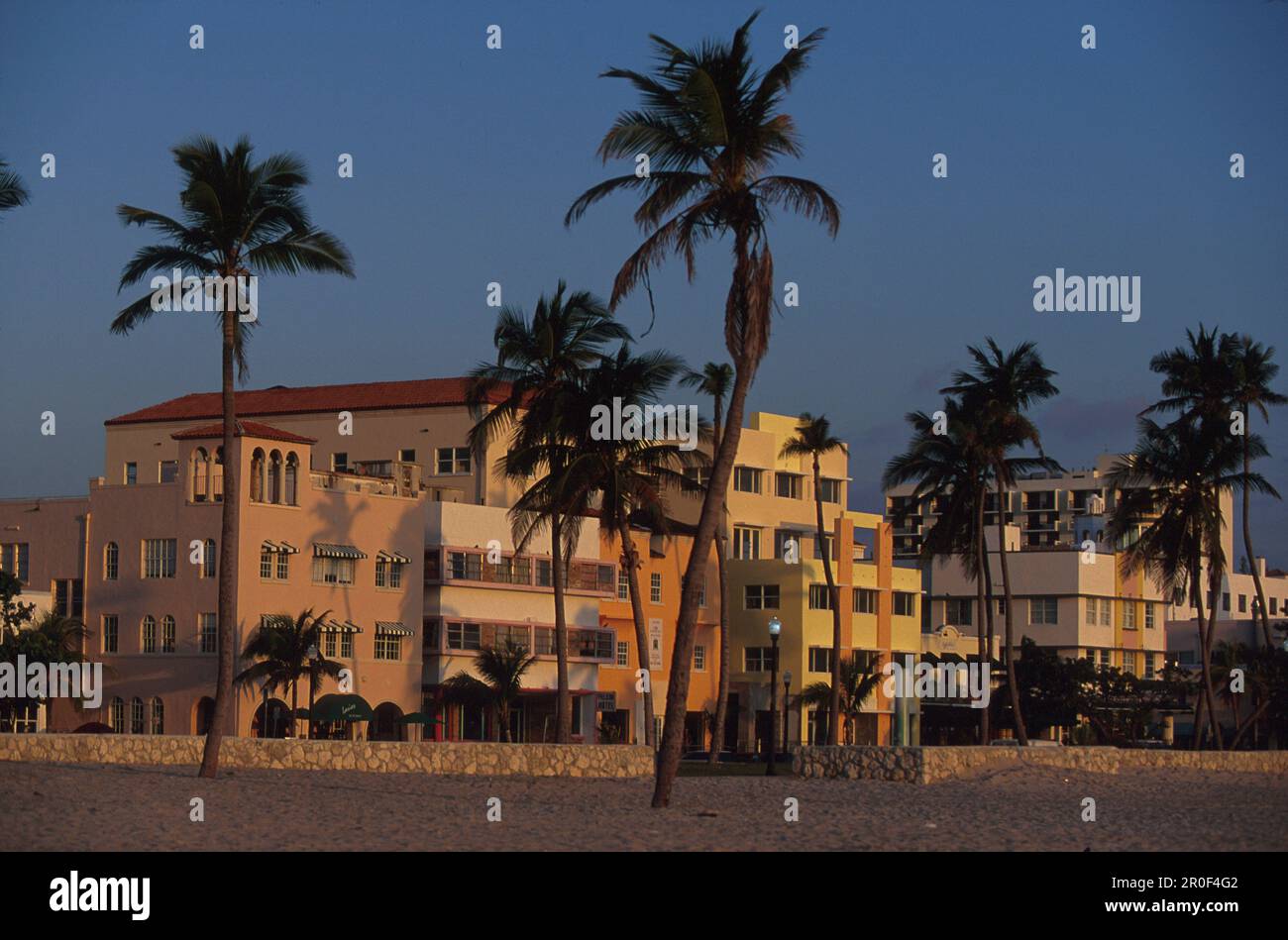 Ocean Drive, Miami Beach, Florida, USA Amerika Stock Photo - Alamy