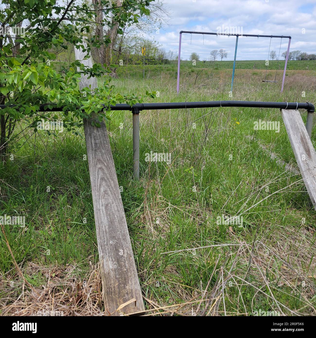 Abandoned Swing Set