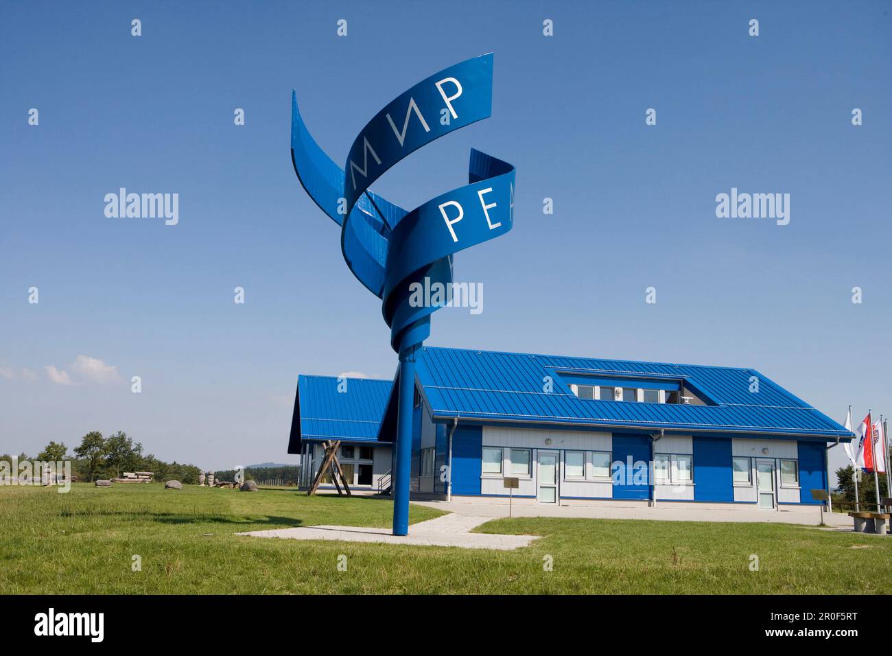 Point Alpha Border Memorial, House on the Border, near Rasdorf, Rhoen ...