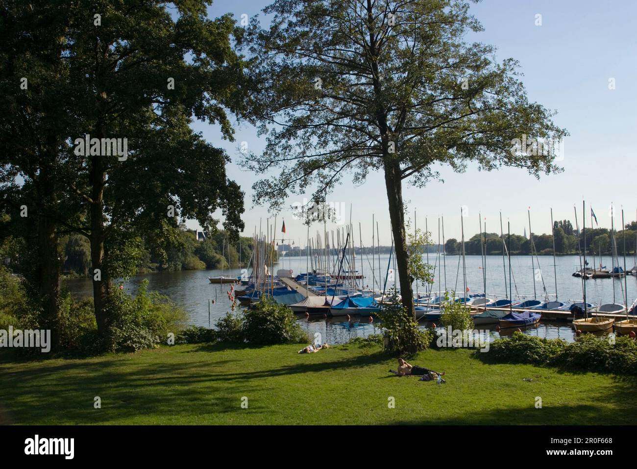 Alster park river lake in hi-res stock photography and images - Alamy