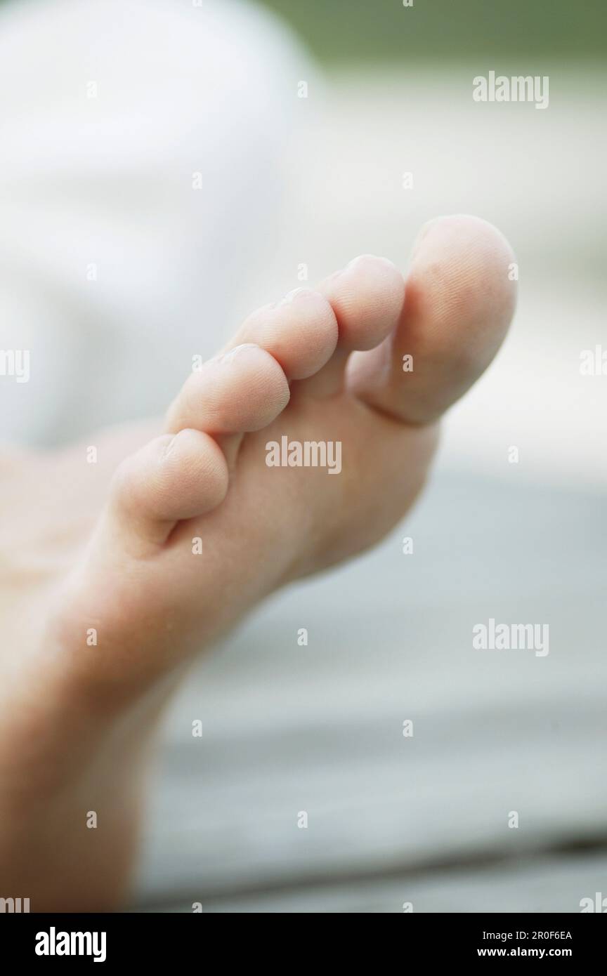 Human foot, close-up Stock Photo - Alamy
