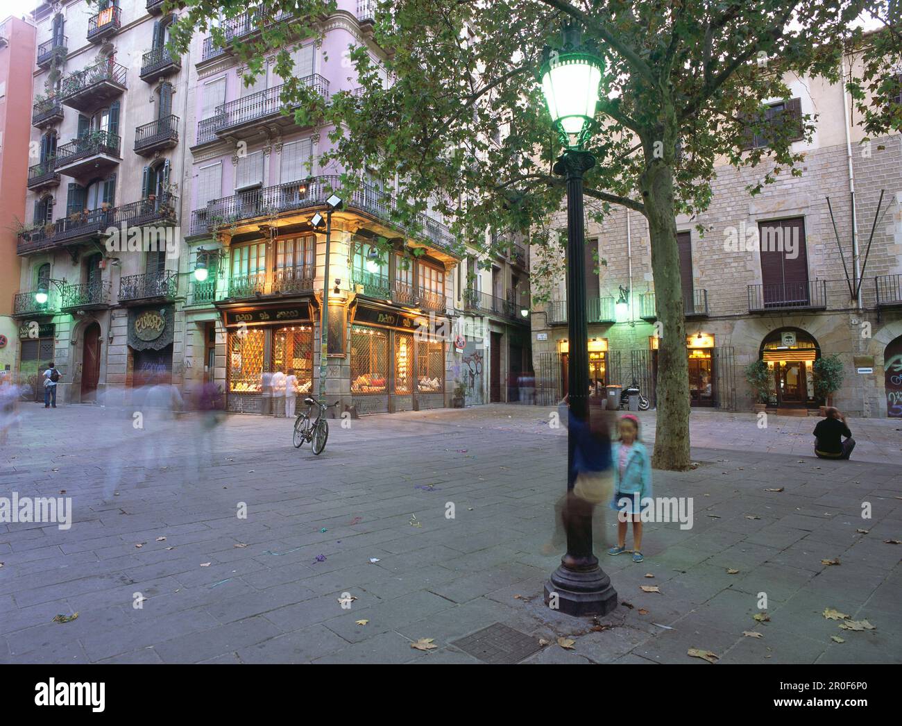 Old city, gothic quarter, Barcelona, Spain Stock Photo - Alamy