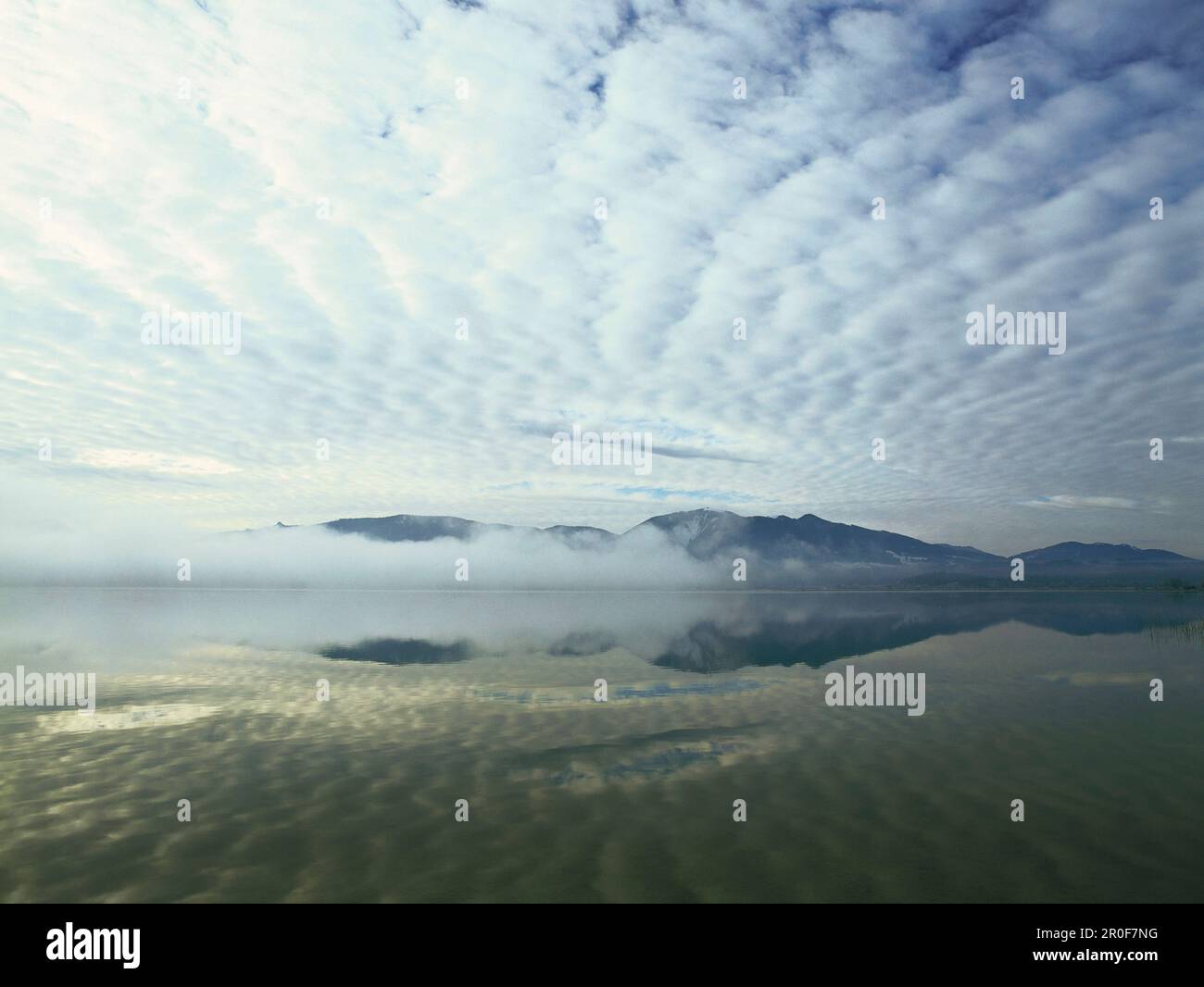 Cloudy sky over Murnauer Moos, Upper Bavaria, Germany Stock Photo - Alamy