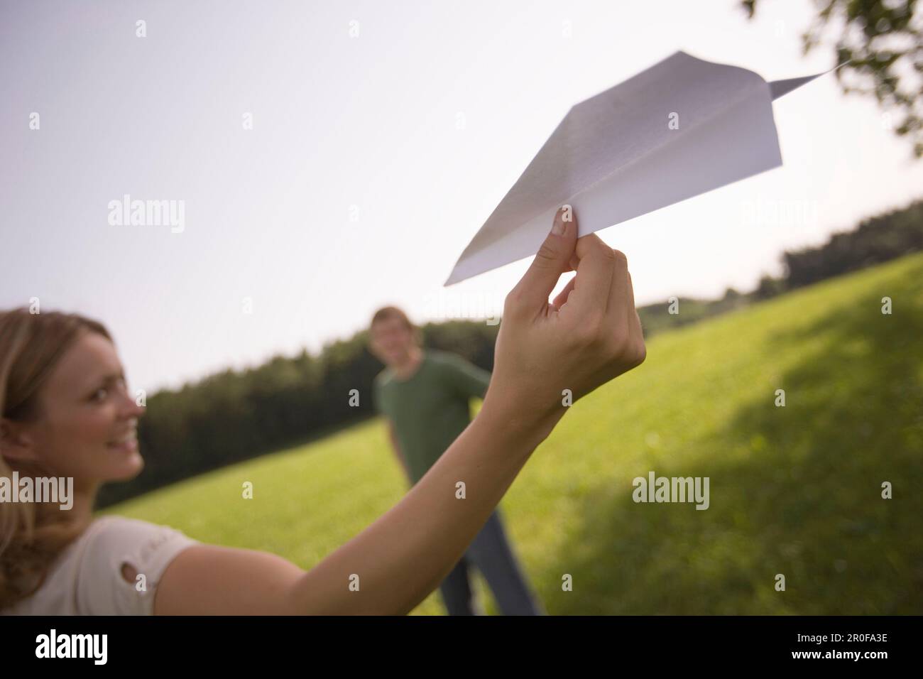 Year old throwing paper hi-res stock photography and images - Alamy