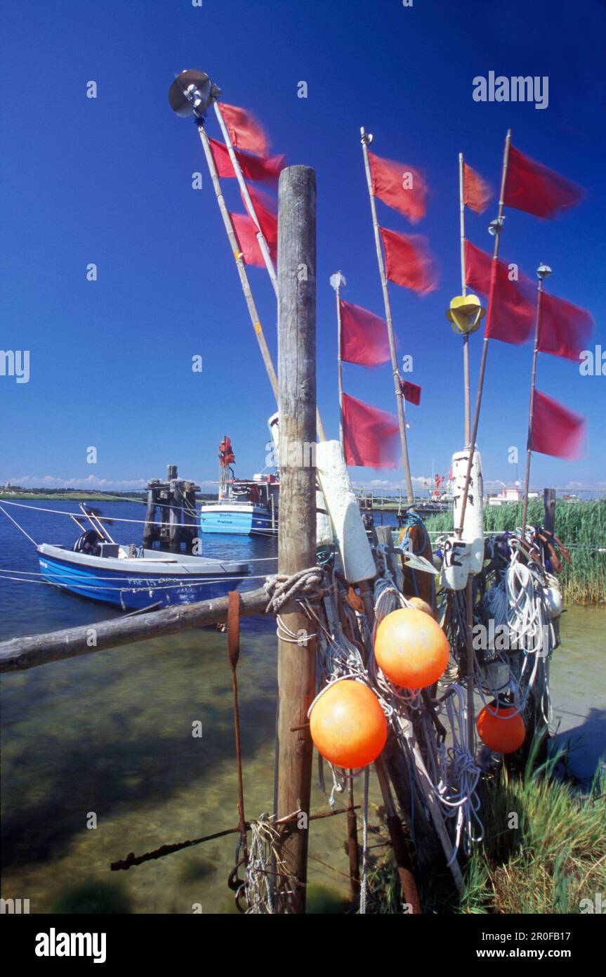 Boatgear at Baltic Sea, Mecklenburg-Western Pomerania, Germany Stock Photo - Alamy