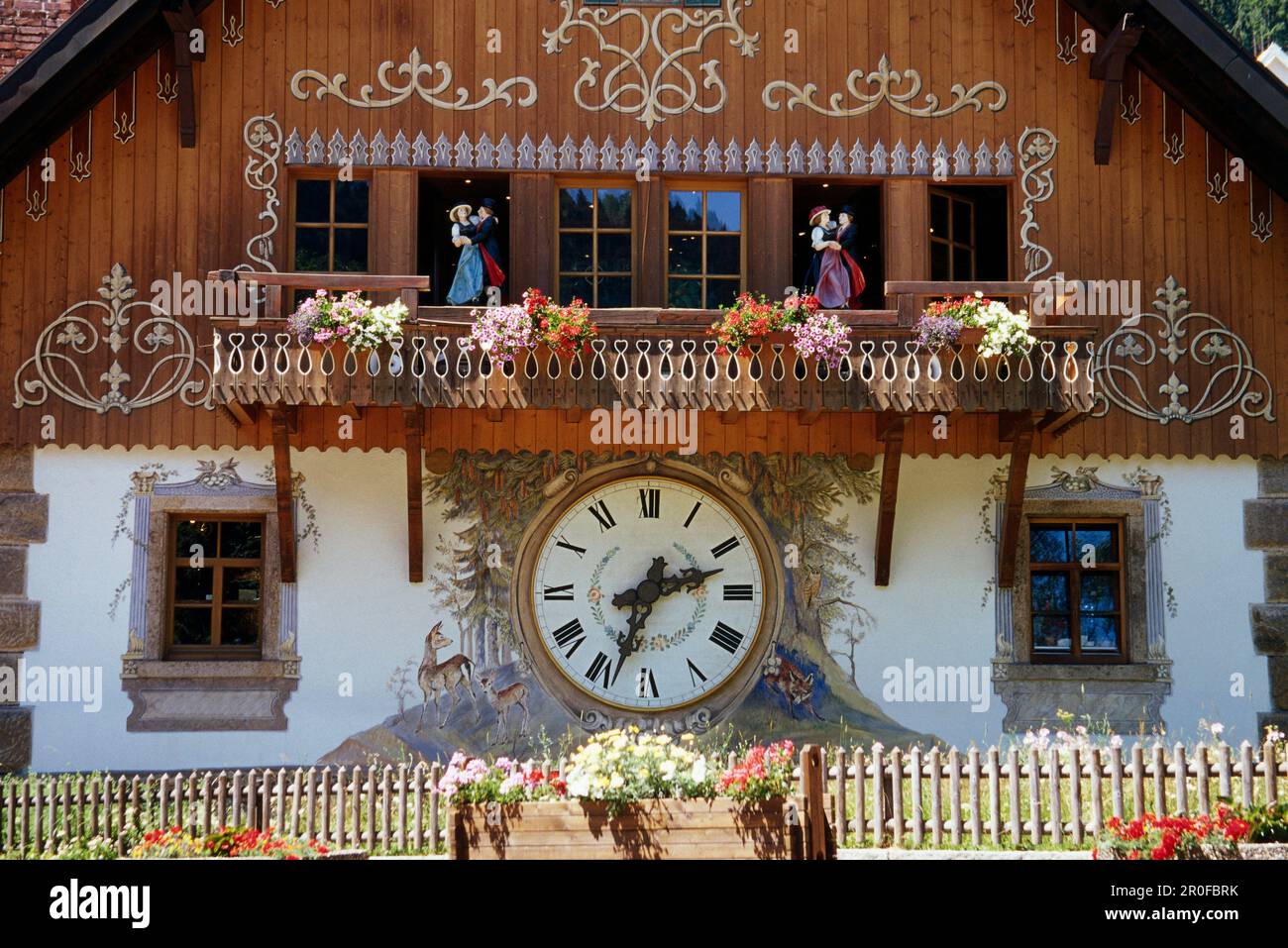 Black Forest Clock, Hofgut Sternen, Hoellsteig, Black Forest, Baden ...