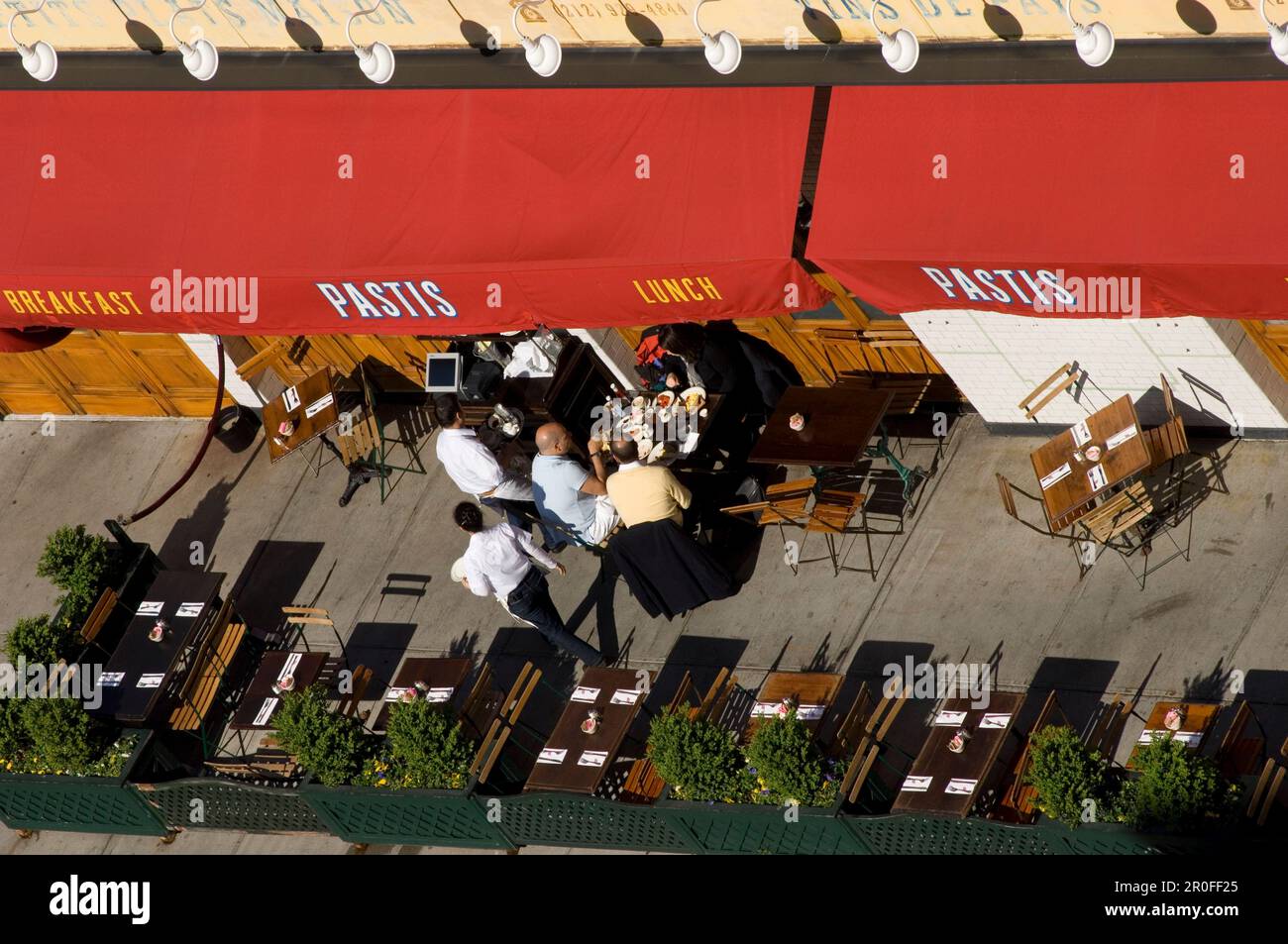 Restaurant Pastis, Meatpacking District, Manhattan, New York Stock ...