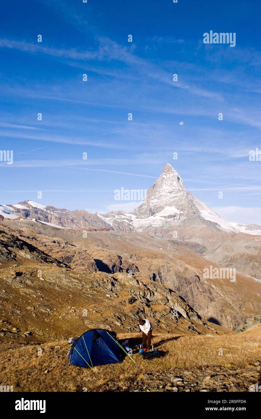 Matterhorn camping tent tent camp hi-res stock photography and images ...