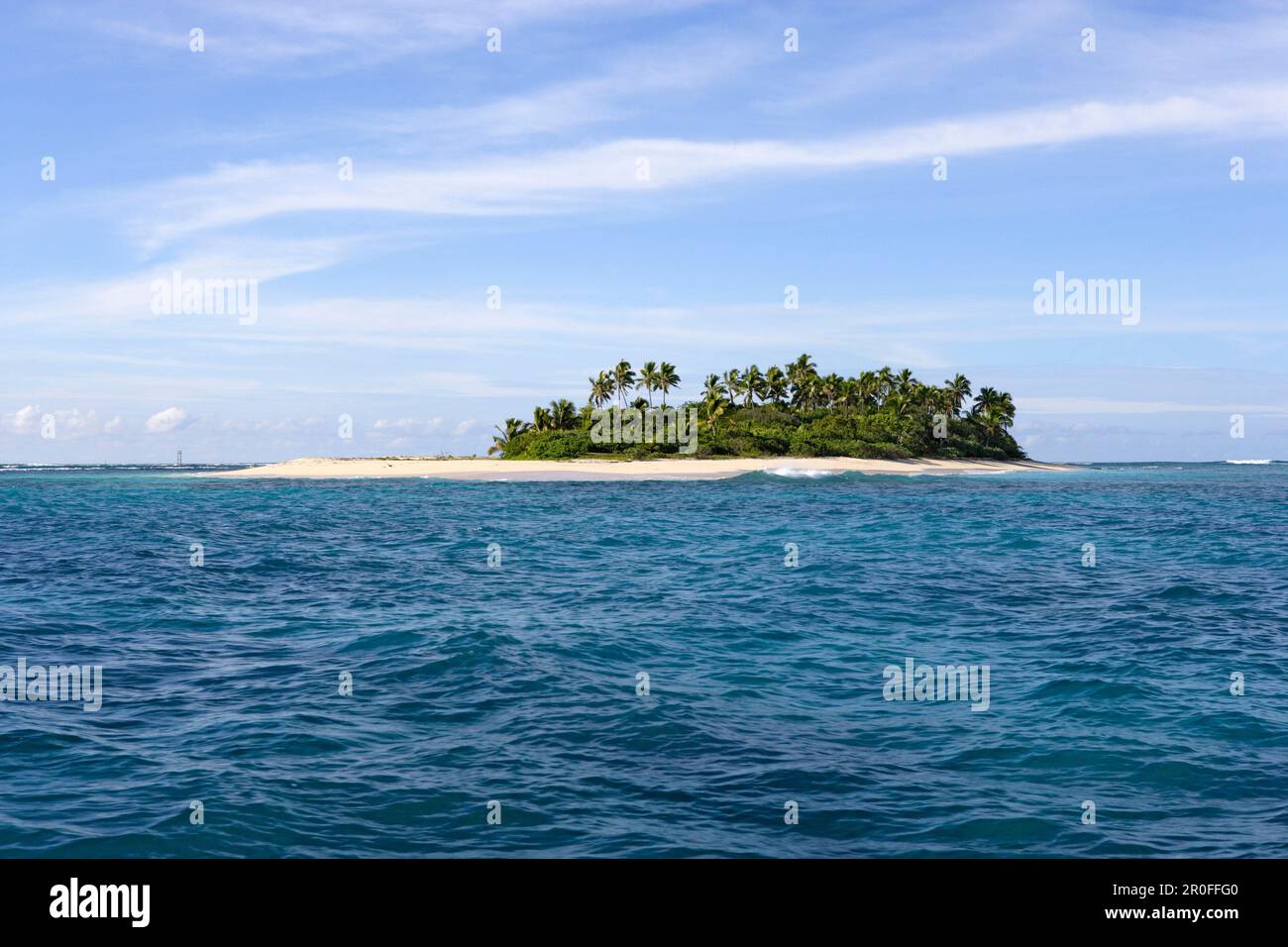 The small uninhabited island of Malinoa is situated one boat hour north ...