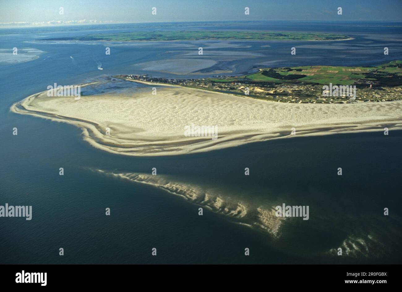 Aerial view of the island of foehr hi-res stock photography and images ...