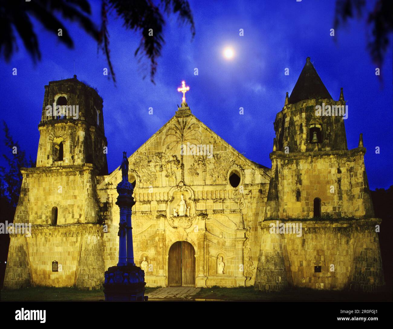 Miagao church built in 1787, UNESCO cultural heritage, Miagao, Panay ...