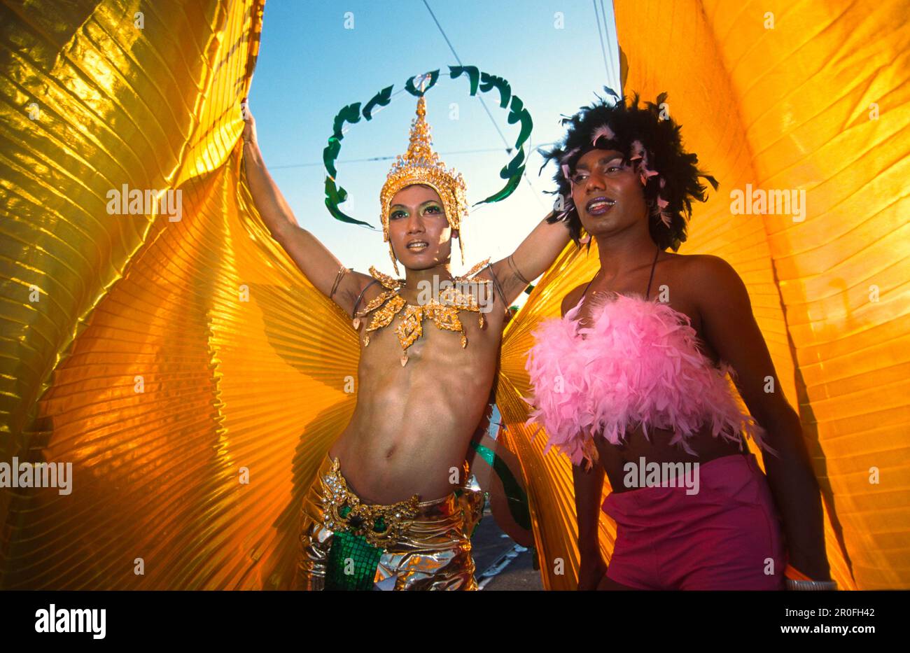 Zuerich, Street Parade, Drag queens Stock Photo - Alamy