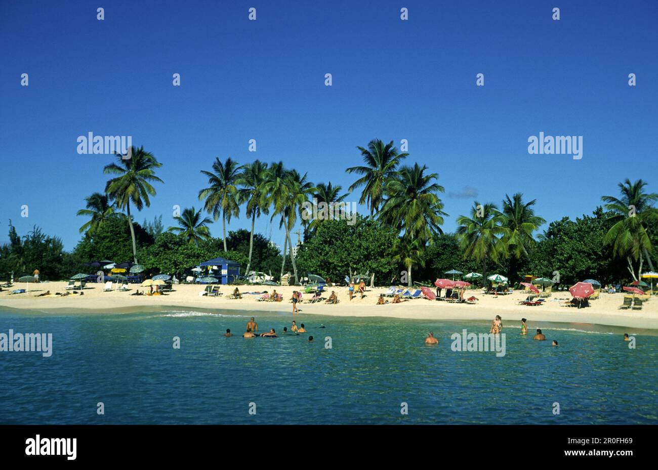 beach, Mullet Bay, Saint Martin, Caribbean Stock Photo - Alamy