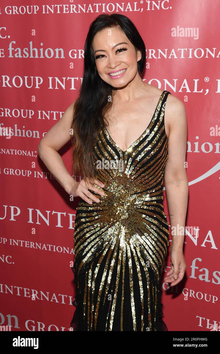 New York, USA. 08th May, 2023. Jen Su walking the red carpet at Fashion ...