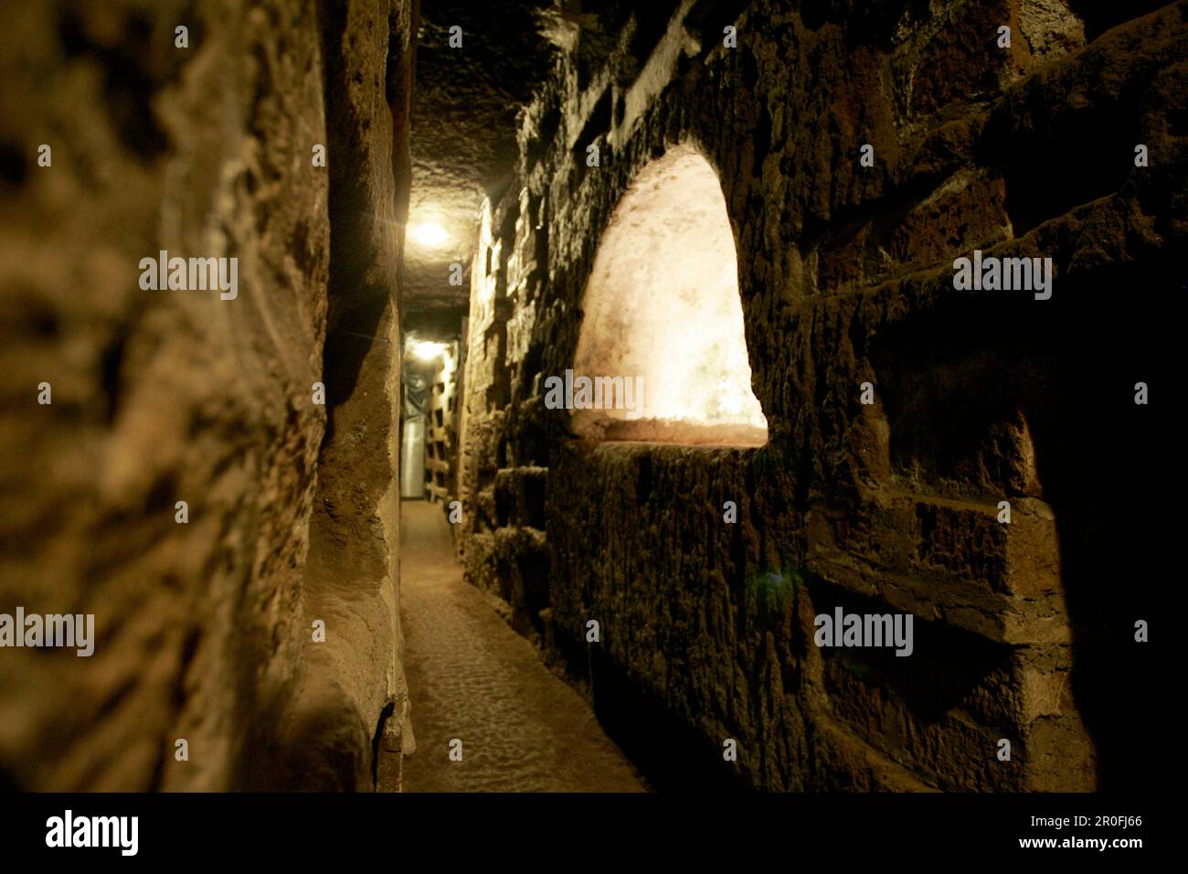 Catacombs of Saint Callixtus, ancient Christian Catacombs, Via Appia ...