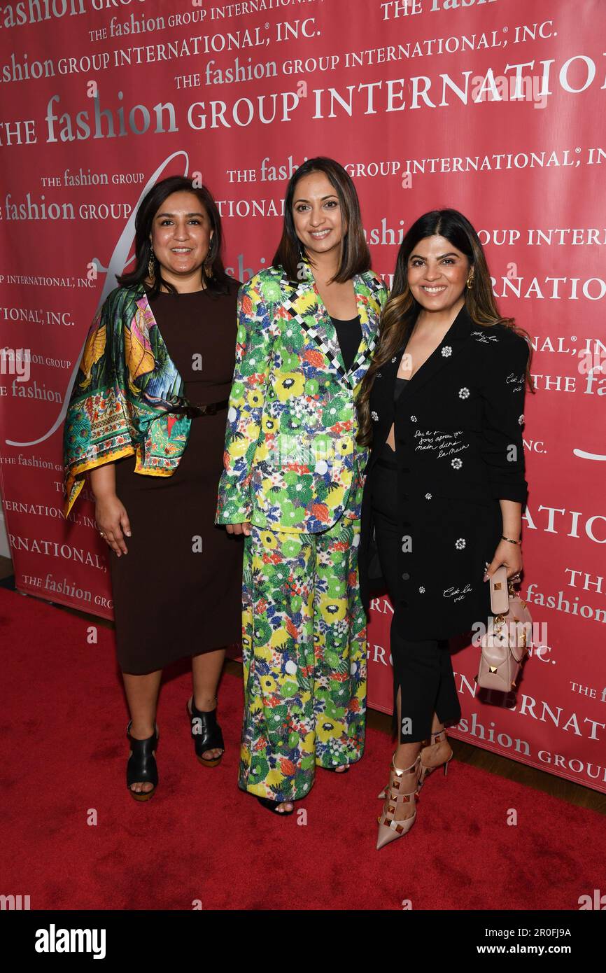 New York, USA. 08th May, 2023. Bhumika Chandra, Metri Holliday and ...