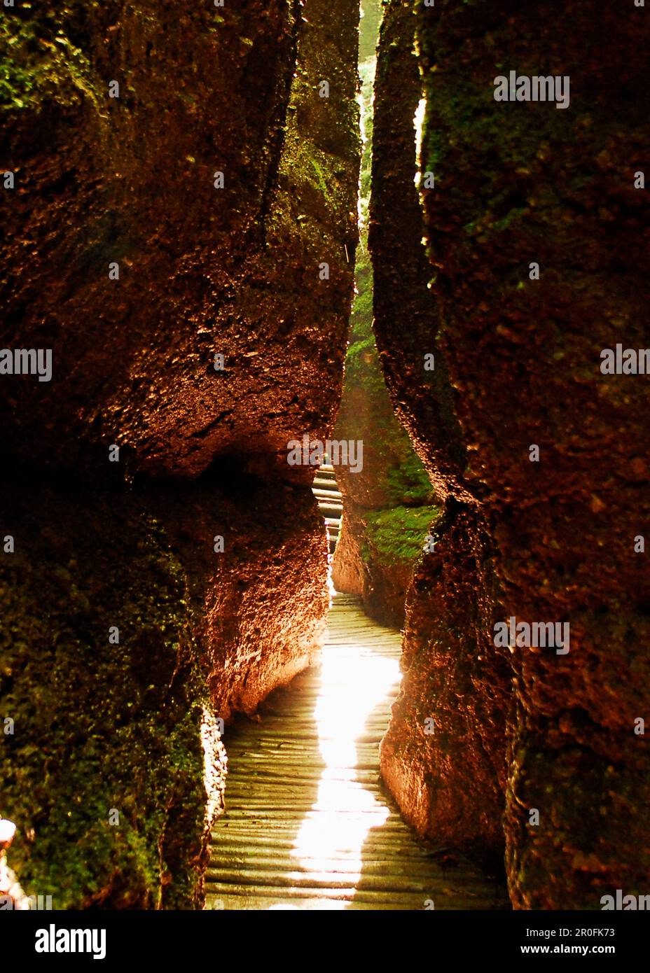 Drachenschlucht (Dragon Gorge) near Eisenach, Thuringia, Germany Stock ...