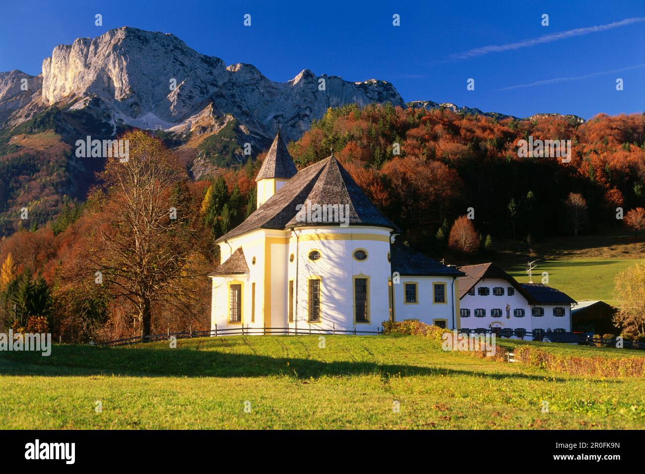 Pilgrimage church Ettenberg, Marktschellenberg, Berchtesgadener Land ...