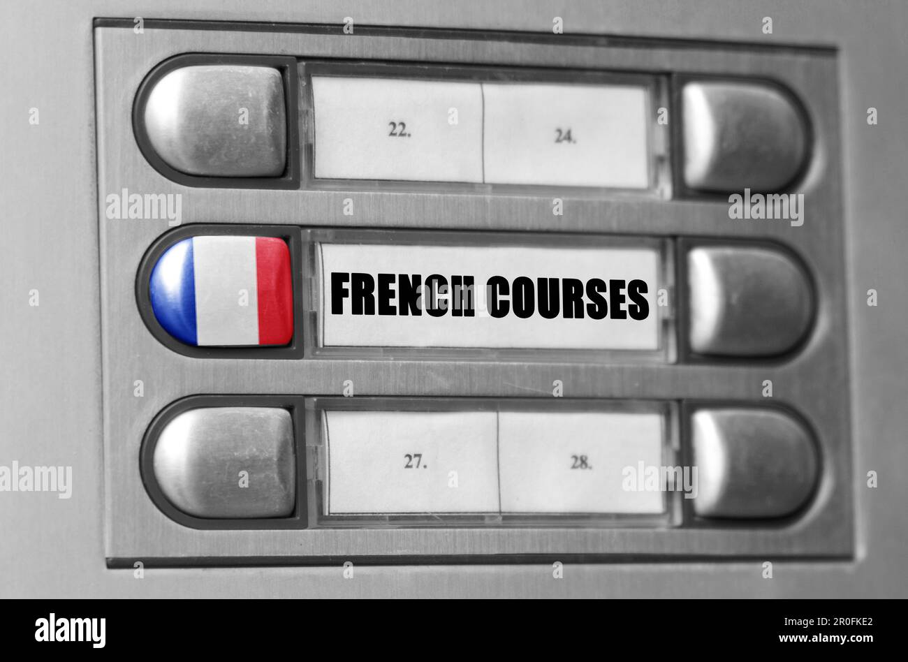 French flag word france hi-res stock photography and images - Alamy