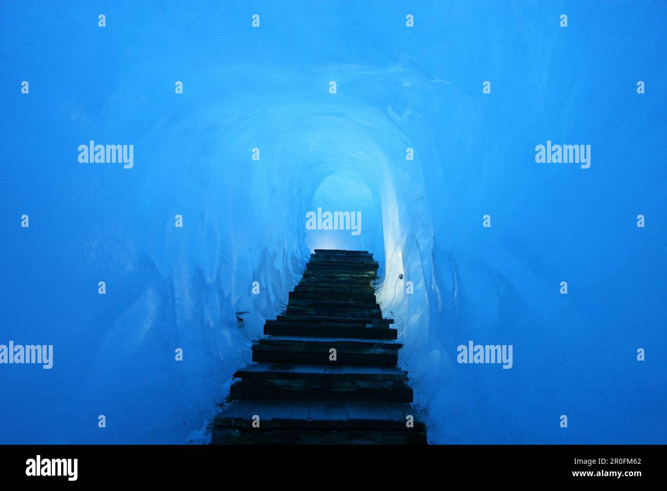 Ice Grotto in the Rhône Glacier, Valais, Switzerland Stock Photo - Alamy