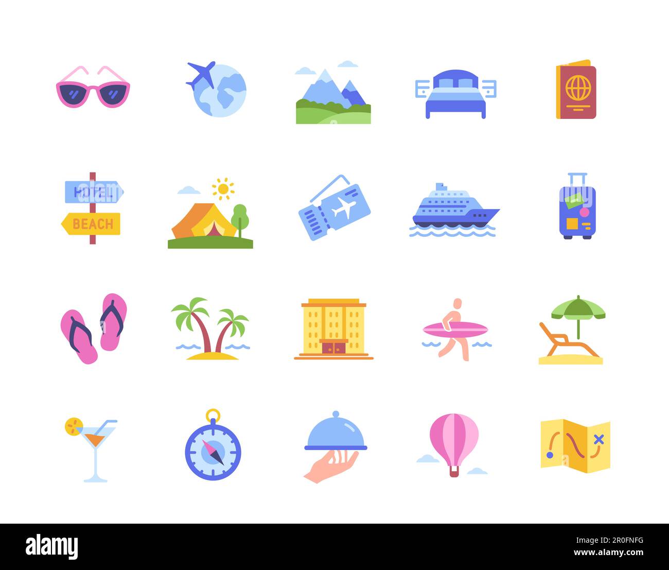 Airport destination stickers Stock Vector Images - Alamy