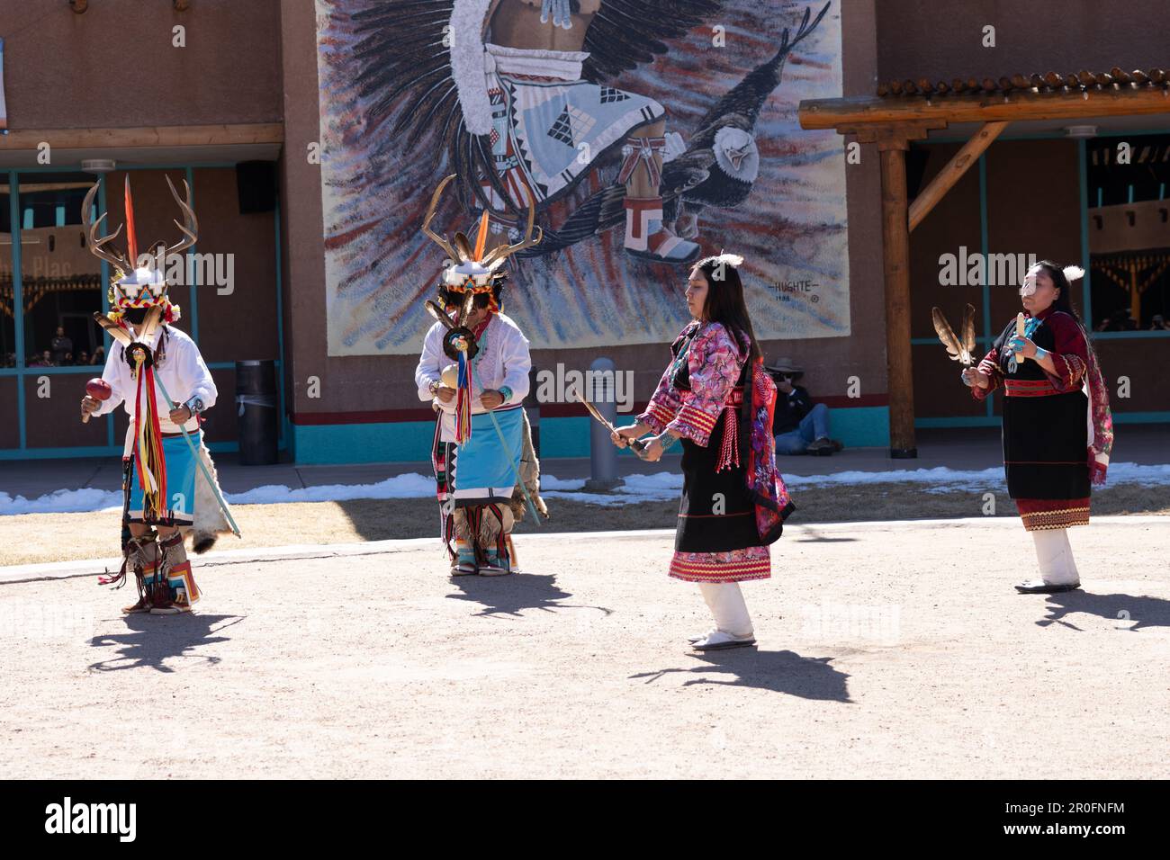 Traditional Zuni Dancing at Indian Pueblo Cultural Center in ...
