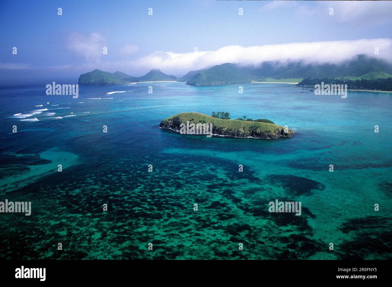 Lord howe island aerial view hi-res stock photography and images - Alamy