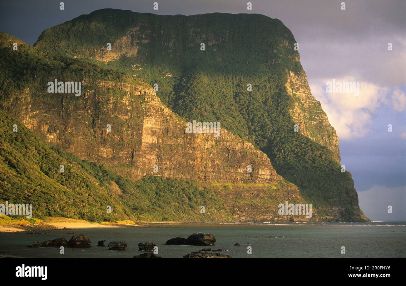 Lord Howe Island, Mt. Gower in the south of the Island, Australian ...
