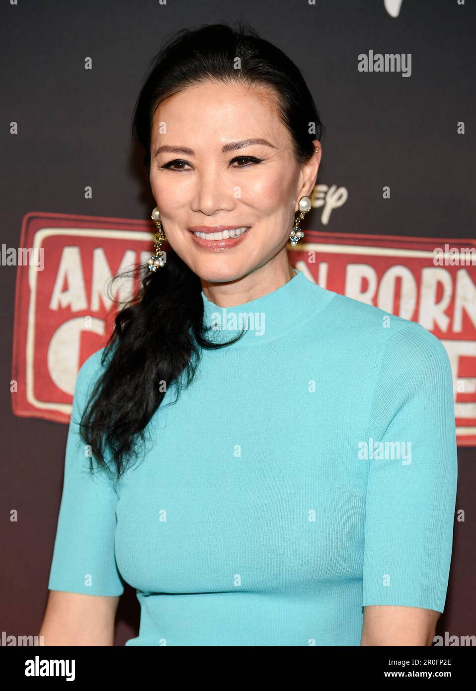 Wendi Deng Murdoch attends the premiere of the Disney+ original series ...