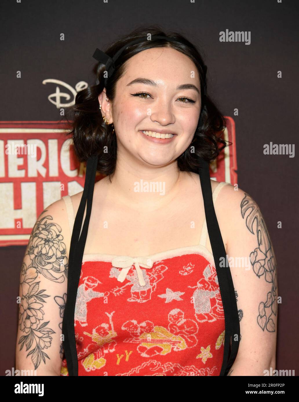 Maia attends the premiere of the Disney+ original series "American Born ...