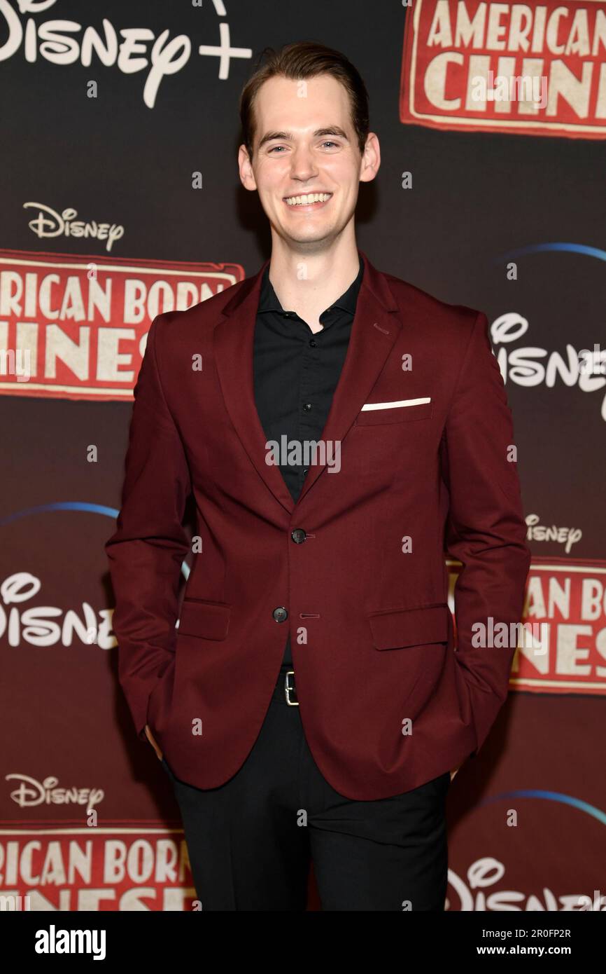 Tyler Joseph Ellis attends the premiere of the Disney+ original series ...
