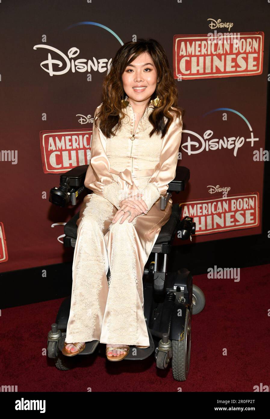 Kaitlyn Yang attends the premiere of the Disney+ original series ...