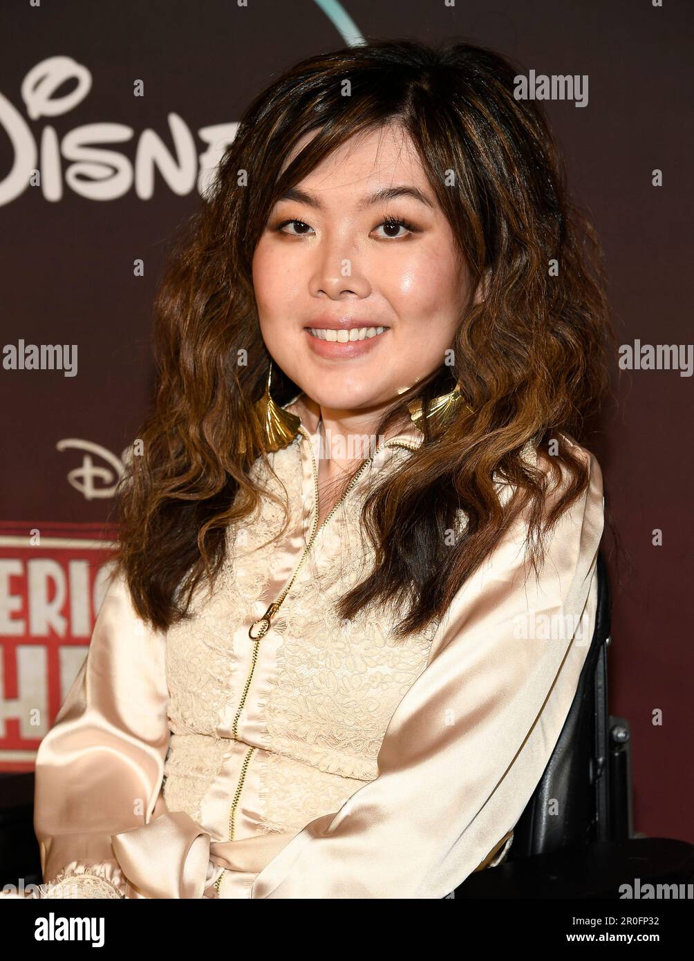 Kaitlyn Yang attends the premiere of the Disney+ original series ...